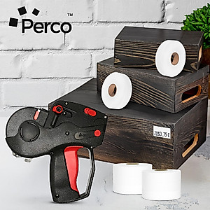 White Pricing Labels for Monarch 1131 Price Gun - 1 Sleeve, 20,000 Blank Marking Labels - with Ink Roll Included