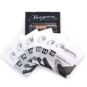 Magma - Light Acoustic Guitar Strings 10-48 Gauge Flat Phosphor Bronze Wound Acoustic String Set (.010" - .048") 1 Set - GA120PBF