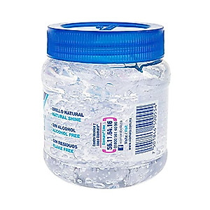 Xiomara Professional Hair Styling Gel with Aloe Vera Long-lasting Hold, 4 Pack of 8.80 Oz Each Jar, Clear