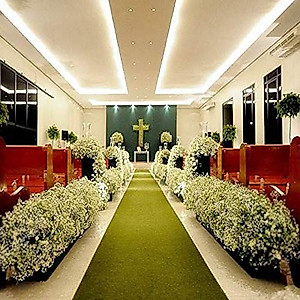Bringsine Baby Breath Gypsophila Deco White Colour Artificial Flowers for Wedding 40 Pieces/lot