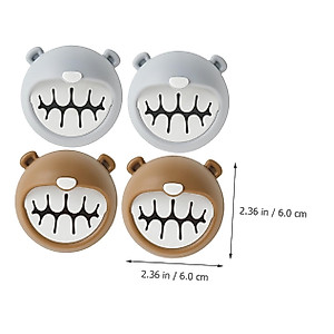 JOINPAYA 4pcs Towel Hooks Kitchen Towel Hook Towel Holder Wall Hooks for Towels Bathroom Accessories Towel Hook for Bathroom Wall Stick on Towel Hook Towel Rack Cabinet Door Pp