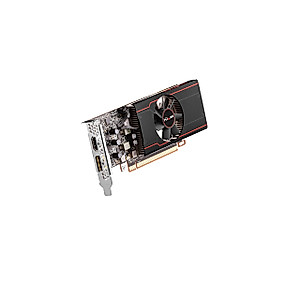 Sapphire 11315-01-20G Pulse AMD Radeon RX 6400 Low Profile Gaming Graphics Card with 4GB GDDR6, AMD RDNA 2, Black