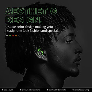 [5Pairs] Ear Hooks for Beats Studio Buds, Anti-Slip Ear Hooks Accessories Compatible with Beats Studio Buds 2021 Silicone Ear Hook Replacement Accessories [NOT Fit in Case]