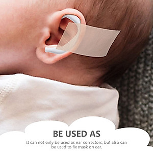 Ear Pads Baby Ear Aesthetic Corrector Auricle Valgus Correction Ear Support Newborn Infant Protruding Ear Sticker Patch for Kids Children Orthopaedic Ear 6 Pairs Ear Corrector