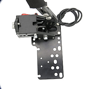 CXCESNS Universal Racing Sim Shifter & Handbrake Desk Mount Clamp Compatible with Logitech G Driving Force Shifter, Thrustmaster TH8A, TH8S, TSSH Shifter, G29/920/923, T248/300/500 Steering Wheel and