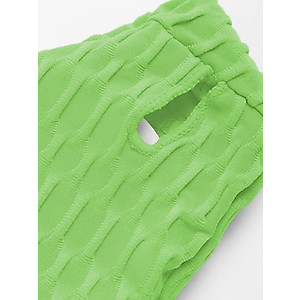 ZAFUL Women's O Ring Bikini Set Cheeky Swimwear Sexy String Swimsuits Two Piece Bathing Suit