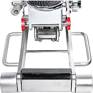 Power Zone 680061 3-Ton Aluminum Hydraulic Racing Jack, Lift Range: 3-3/4” to 19-5/16”,Silver,680061-A