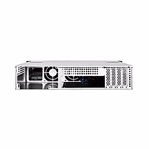 SilverStone Technology RM21-304 2U Micro-ATX Rackmount Server Chassis with Four 3.5" hot-swap Bays, SST-RM21-304