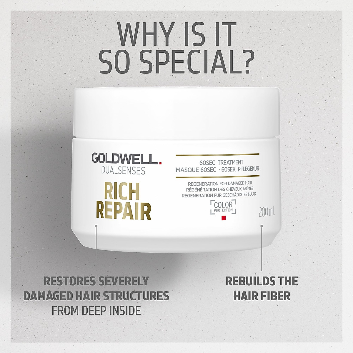 Goldwell Dualsenses Rich Repair Restoring 60sec Treatment 200mL