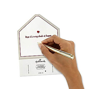 Hallmark Paper Wonder Displayable Pop Up Birthday Card or Mothers Day Card (Succulents),5 X 7. 2 inches,599RZW1015