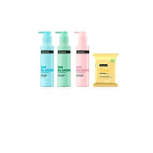 Neutrogena Skin Balancing Milky Cleanser with 2% Polyhydroxy Acid (PHA), Soothing & Moisturizing Face Wash for Dry & Sensitive Skin, Paraben-Free, Soap-Free, Sulfate-Free, 6.3 oz