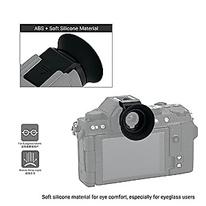 Soft Silicon Camera Viewfinder Eyecup Eyeshade for Fuji Fujifilm X-S20 X-S10 XS10 X-T200 XT200 Eyepiece Eye Cup Protector