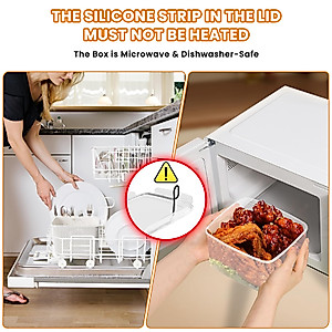 Yunaeduo Fruit Storage Containers for Fridge - 5PCS Food Storage Containers with Lids - Produce Containers for Fridge with Removable Colander - Keep Berry Fruit Vegetable Food Meat Fresh Longer