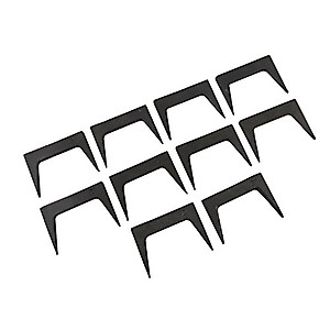 Taytools 500031 Pack of 10 Each 1-1/2 Inch Pinch Dogs with Square Back and Tapered Legs