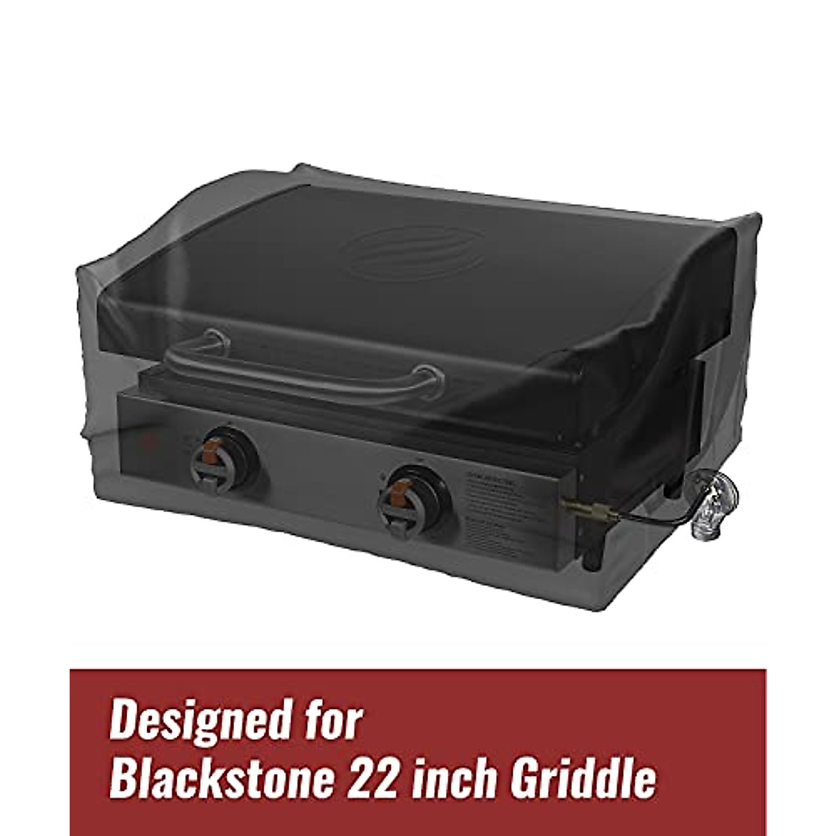 NUPICK Griddle Cover for Blackstone 22” Griddle, Fits for Blackstone 22” Table Top Griddle with Hood, Waterproof and All Weather Protection