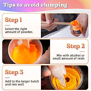 LET'S RESIN Neon Pigment Powder,12Colors Fluorescent Powder,10g/Bottle of Mica Powder for Epoxy Resin,Nail,Tumblers,Soap Making,Slime & Candle,painting, and DIY Crafts