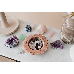 CrystalTears Amethyst Crystal Geode Cluster Raw Amethyst Rock Quartz Healing Crystals Druzy Geode Mineral Specimen Gemstone for Meditation Reiki Healing Home Decor 0.22-0.44 lb