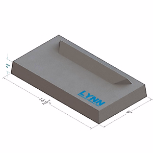Replacement Napoleon Baffle Board, 1400 Series & S4, W010-3561, W018-0078, Single Piece, 2302A