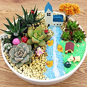 Yuronam 70 Pcs Tiny Ducks Mini Resin Ducks Miniature Ornaments for Slime, Dollhouse, Garden Decoration(Mixed Duck)