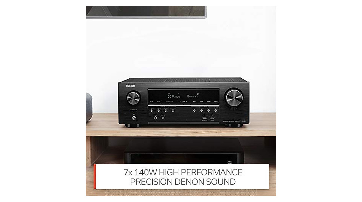 Denon AVR-S750H 7.2 Channel AV Receiver with Dolby Atmos and 4K