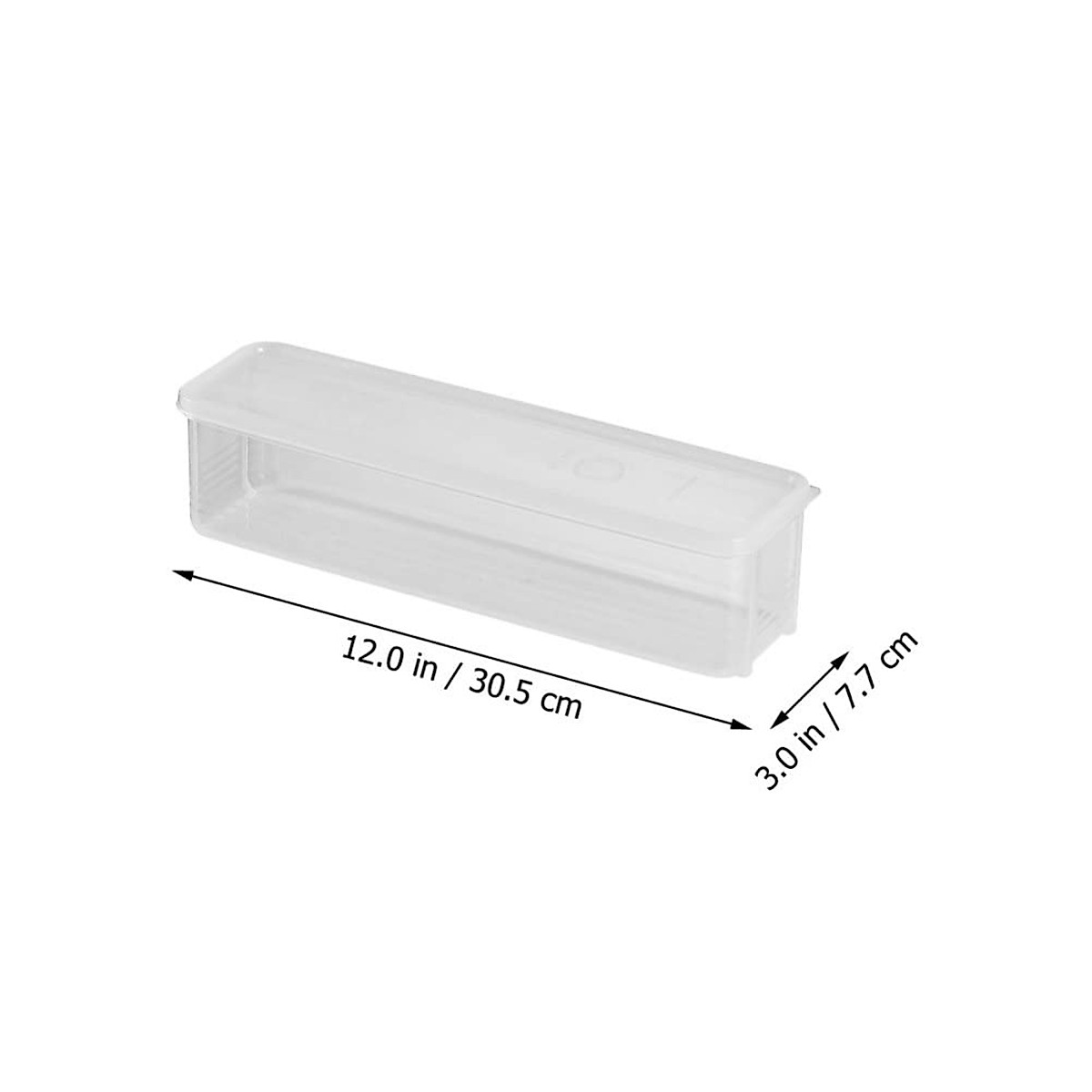 HEMOTON Pasta Holder Container 2pcs Pasta Container Spaghetti Noodle Holder Rectangular Chopstick Storage Box Sealed Noodle Canisters Rectangular Food Box Spaghetti Keeper Box with Cover