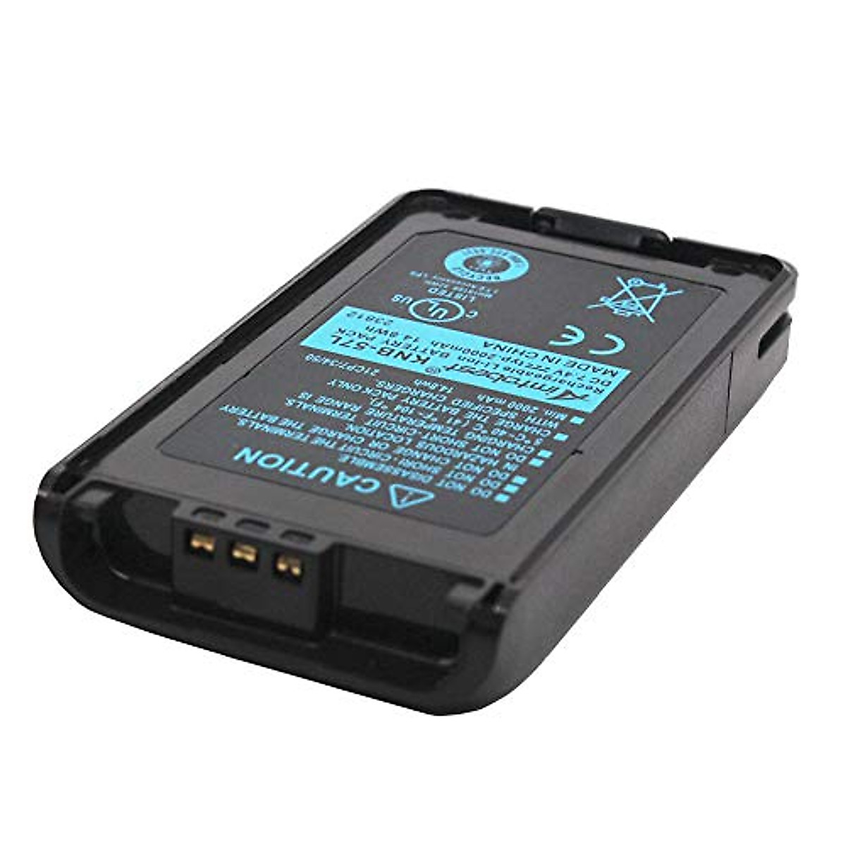 Aimtobest KNB-57L 2000mAh Li-ion Battery Compatible for Kenwood Radio TK-2140 TK-3140 TK-2170 TK-3170 TK-2160 TK-3160 TK-3360 NX-220 NX-320 KNB-35L KNB-55L KNB-24L
