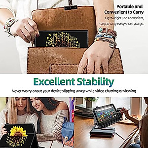 Case Cover for Kindle Fire 7 Tablet (9th/7th/5th Generation, 2019/2017/2015 Release), Slim Folding Stand Cover with Auto Wake/Sleep, Sunflower Christian Bible