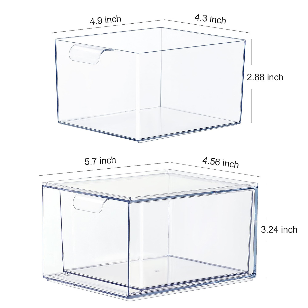 2 Layers Coffee Pod Organizer Drawer for Coffee Packet Accessories, K Cup Holder and Coffee Creamer Storage