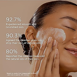 JSHealth Facial Cleanser - Gentle Face Cleanser and Face Wash for Women and Men with Vitamins C & E, Avocado Oil, & Chamomile