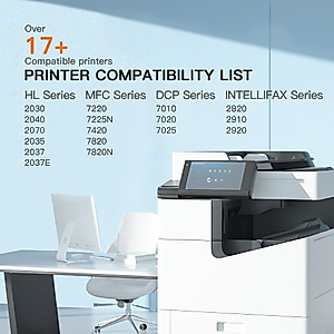 E-Z Ink (TM) Compatible Toner Cartridge Replacement for Brother TN350 TN-350 TN 350 to Use with Intellifax 2820 Intellifax 2920 HL-2070N HL-2040 DCP-7020 MFC-7820n (Black, 1Pack)