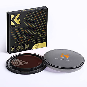 43mm Circular Polarizers Filter, K&F Concept 43MM Circular Polarizer Filter HD 28 Layer Super Slim Multi-Coated CPL Lens Filter (Nano-X Series)