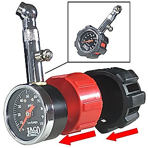 JACO Deluxe Tire Pressure Gauge - 100 PSI