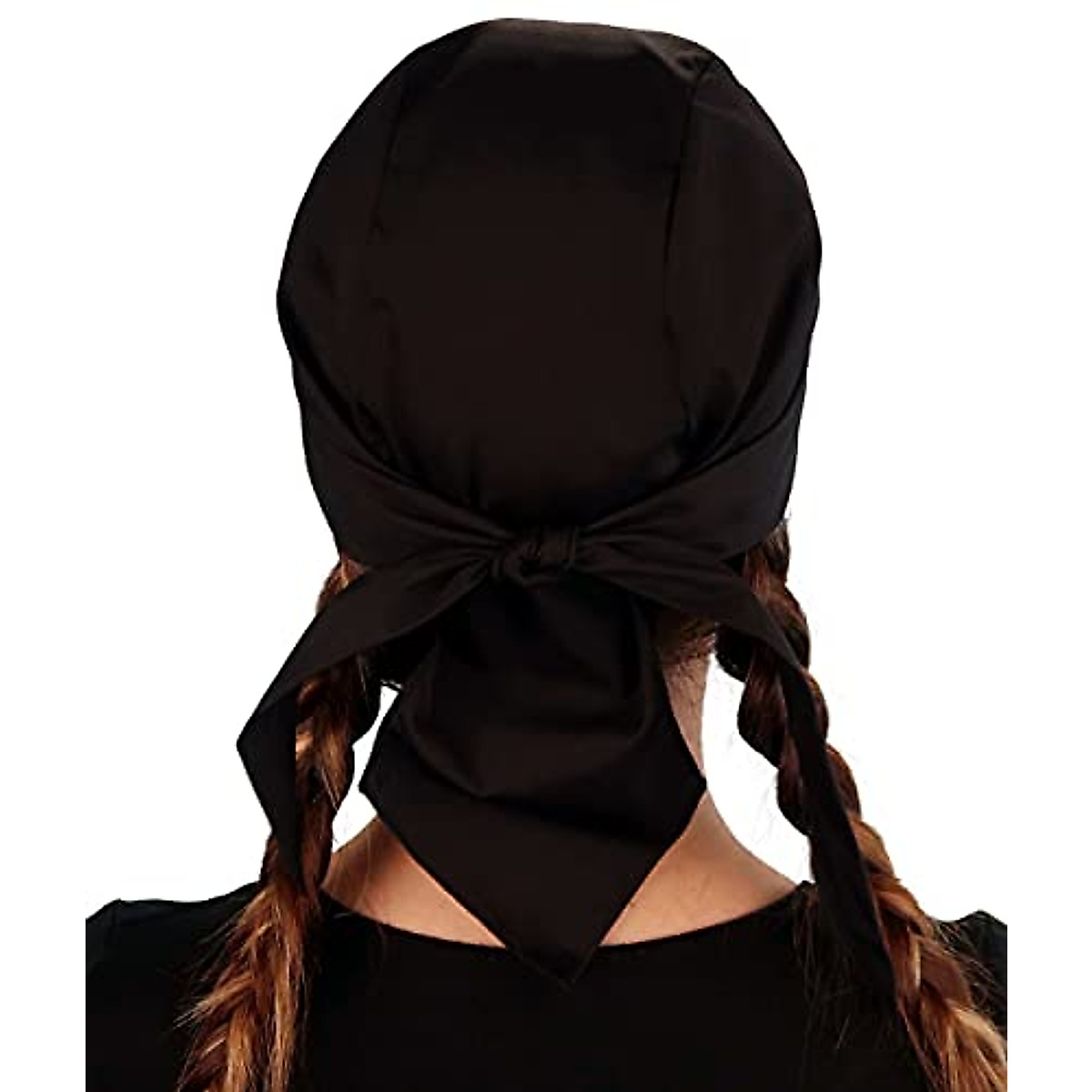 Black Skull Cap with Red Heart & Swirls Rhinestud - American Made Embellished Classic Skull Cap - Skull Cap Doo Rag Do Rag Headwrap - Made in USA!