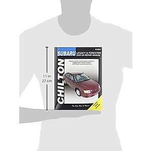 Chilton Total Car Care Subaru Legacy 2000-2009 & Forester 2000-2008 Repair Manual