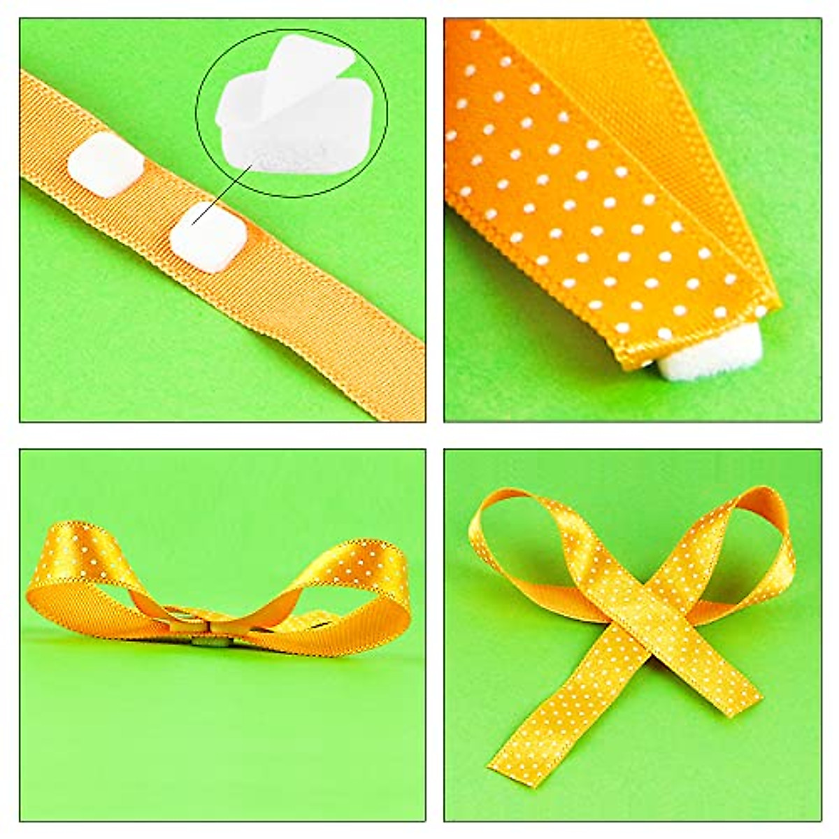 Scrapbook Adhesives by 3L Scrapbook Adhesives, Permanent Pre-Cut 3D Foam Squares, White, Mixed Variety (Pack of 217)