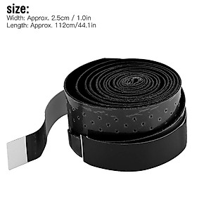 Bow Handle Tape, Archery Non-Slip Handle Grip Tape Bow Absorb Sweat Band Archery Accessories(Black)