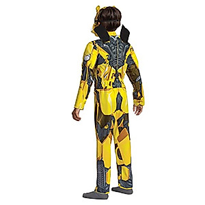 Disguise Bumblebee Muscle Costume for Kids, Official Transformers Rise of the Beasts Padded Costume and Mask, Size (7-8)