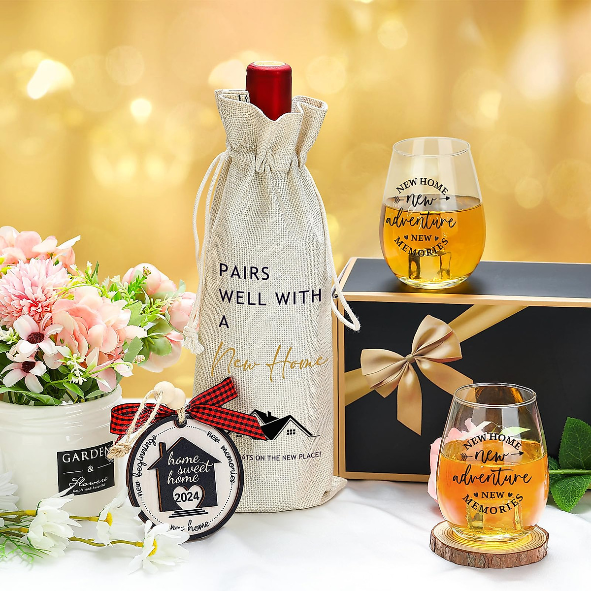 House Warming Gifts New Home Gifts for New Homeowners Housewarming Gifts New Home Gift Ideas Closing Gifts for Home Buyers New Home Gift Basket Home Sweet Home Housewarming Gifts for Couple Women