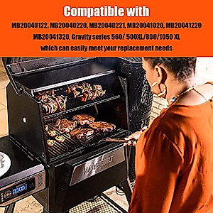 DONSIQIZZ 2-Pack Hopper Lid/Door Switch Kit Replacement Part for Masterbuilt Gravity Series 560/800/1050 XL & Digital Charcoal Grill + Smokers