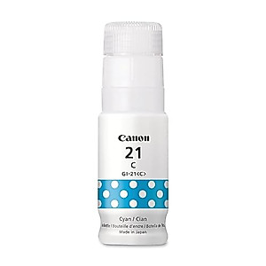 Canon GI-21 Cyan Ink Bottle