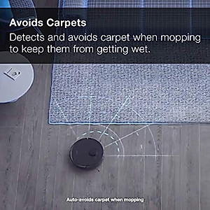 ECOVACS Deebot OZMO Pro Mopping System with Scrubbing Feature for Deebot T8 and T8 AIVI Robot Vacuum Cleaner and Mop, Over 2,000 sqft of Mopping (Add-on Accessory)