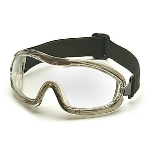 Pyramex Safety Products Low Profile Chemical Splash Goggles, Clear Anti-Fog Lens