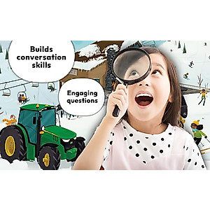 John Deere Kids Farm & Find - I Spy With My Little Eye Kids Search, Find, and Seek Activity Book, Ages 4-8