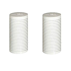 CFS – 2 Pack Polypropylene Whole House Water Filter Cartridges Compatible with CMB-510-HF, IHS12-D4 UV System Models – Removes Bad Taste & Odor – Replacement Filter Cartridge – 5 Micron – White