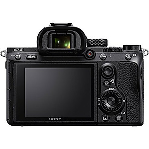 Sony ILCE-7M3K/B a7III Full Frame Mirrorless Interchangeable Lens Camera with 28-70mm Bundle with DS 85mm T1.5 Cine Lens, 64GB Memory Card, X-Y Plug-in Microphone and Aluminum Travel Tripod