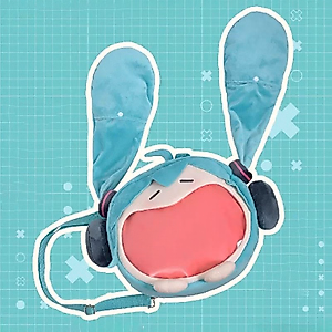 Miku Virtual Singer Anime Kawaii Harajuku Plush Backpack Bag Computer Rin