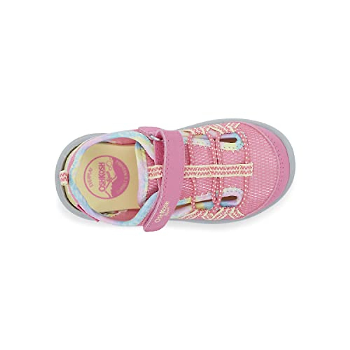 OshKosh B'Gosh Girls Dilan Sandal, Fuchsia, 8 Toddler