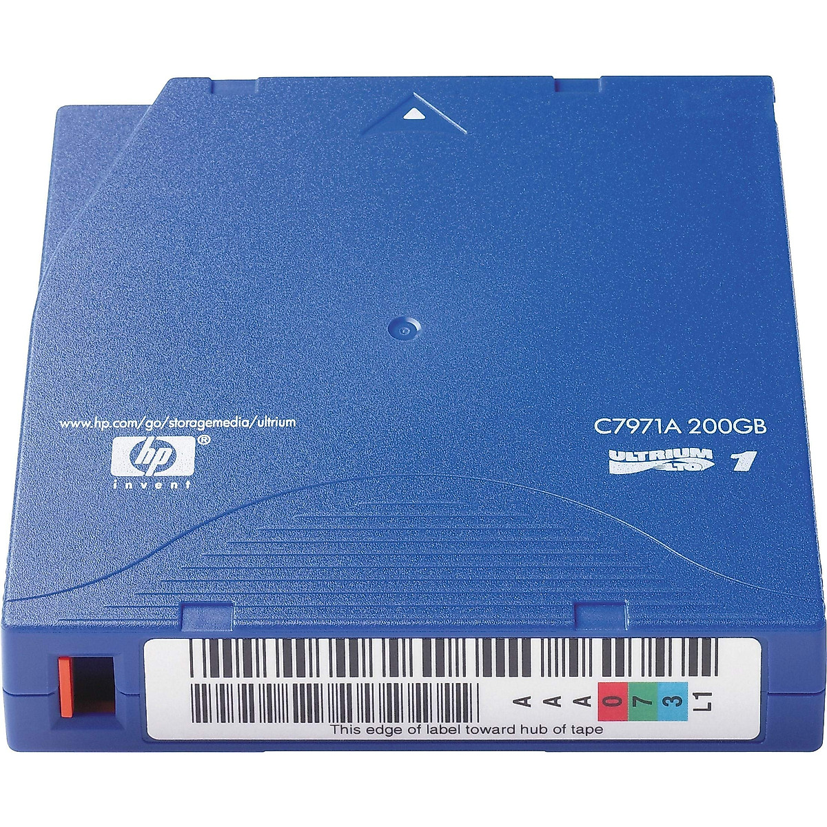 HP C7971A 1/2" Ultrium LTO-1 Cartridge, 1998ft, 100GB Native/200GB Compressed Capacity