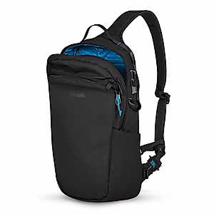 Pacsafe ECO 12L Anti Theft Sling Backpack, ECONYL Black