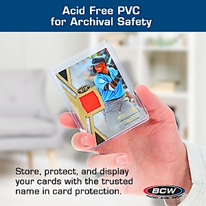 BCW Thick 138PT Card Top Load Holder (Pack of 10), 3 x 4